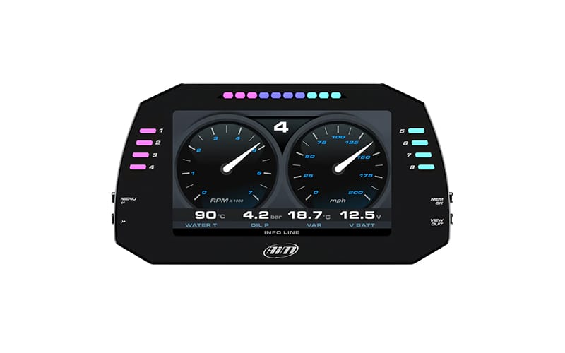 AiM MXG STRADA 1.3 Dash Display STUNNING | Hybrid Tune