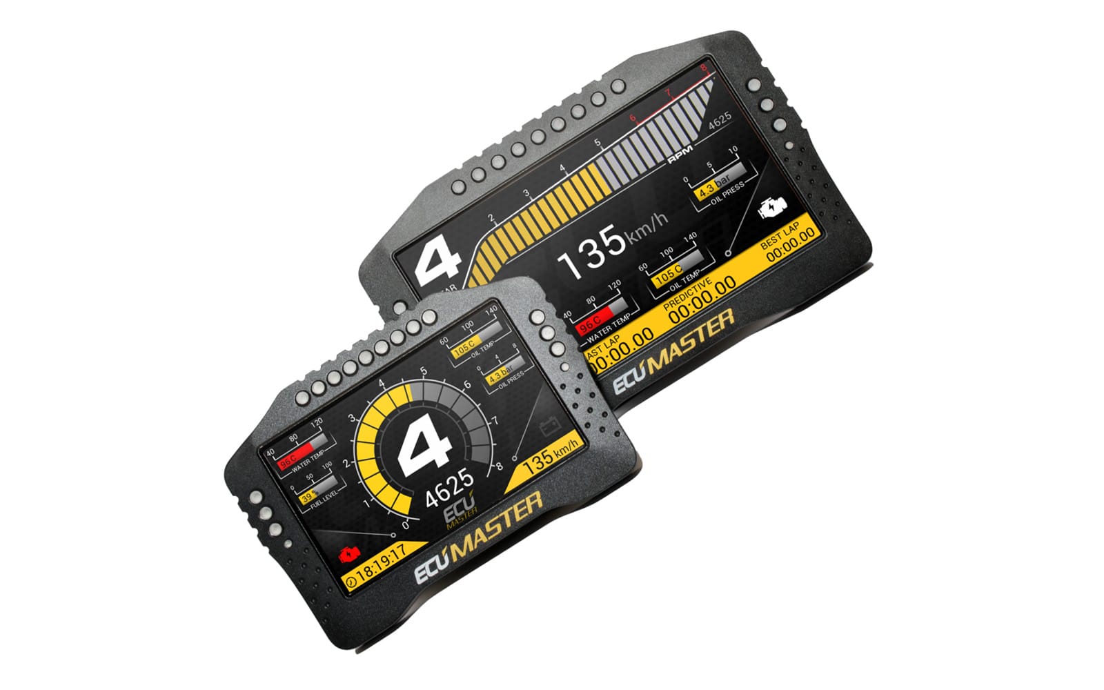 ECUmaster ADU Dash Display Breathtaking Quality, Hybrid Tune